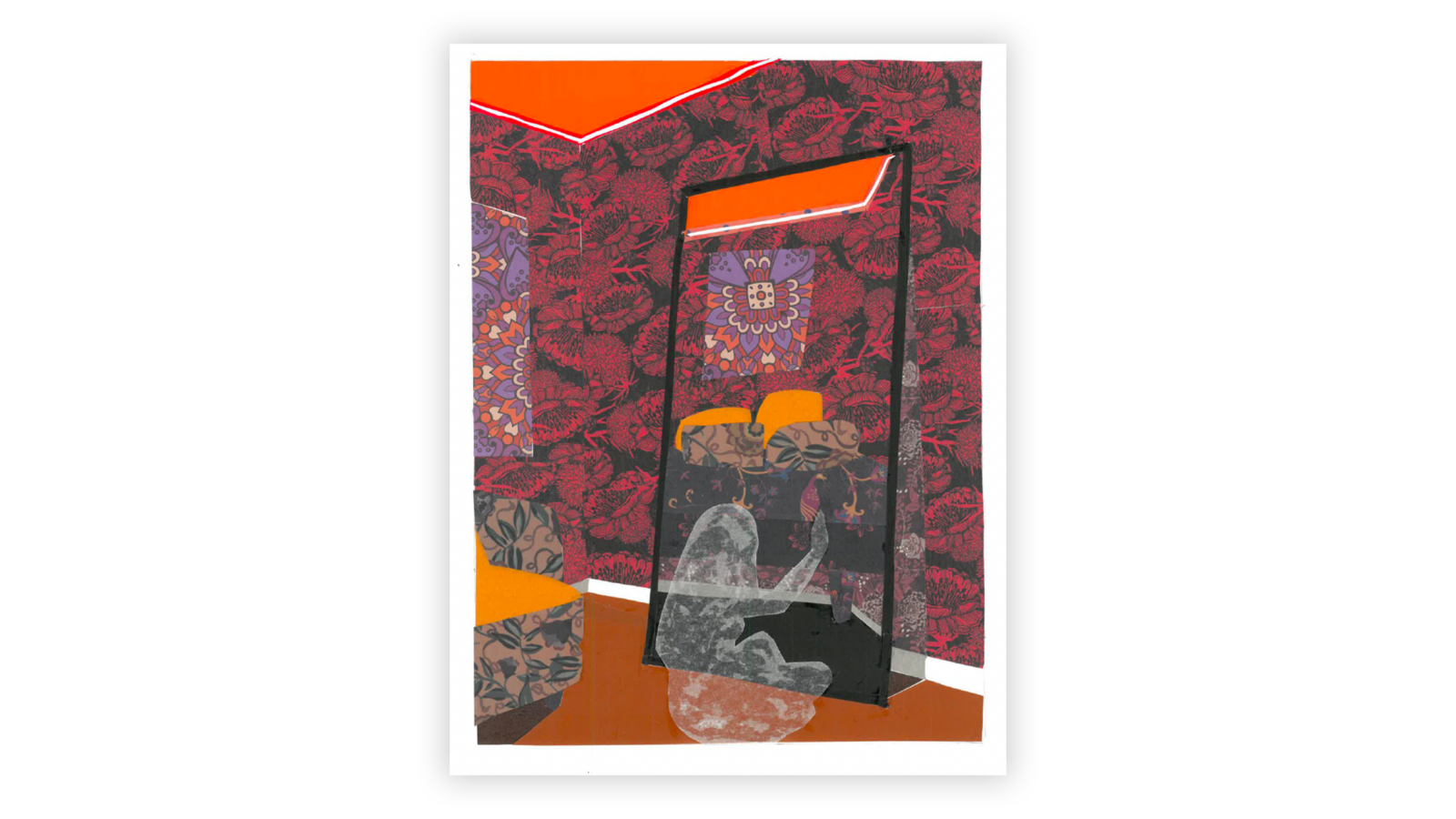 With Your Ghost - Paper Collage | Champlain College